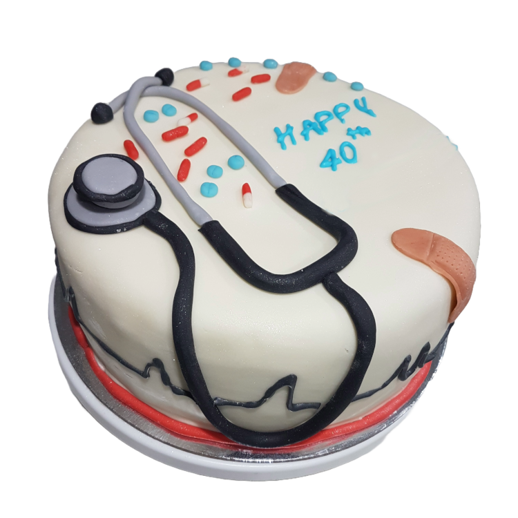 Stethoscope Cake – Sweet Slice